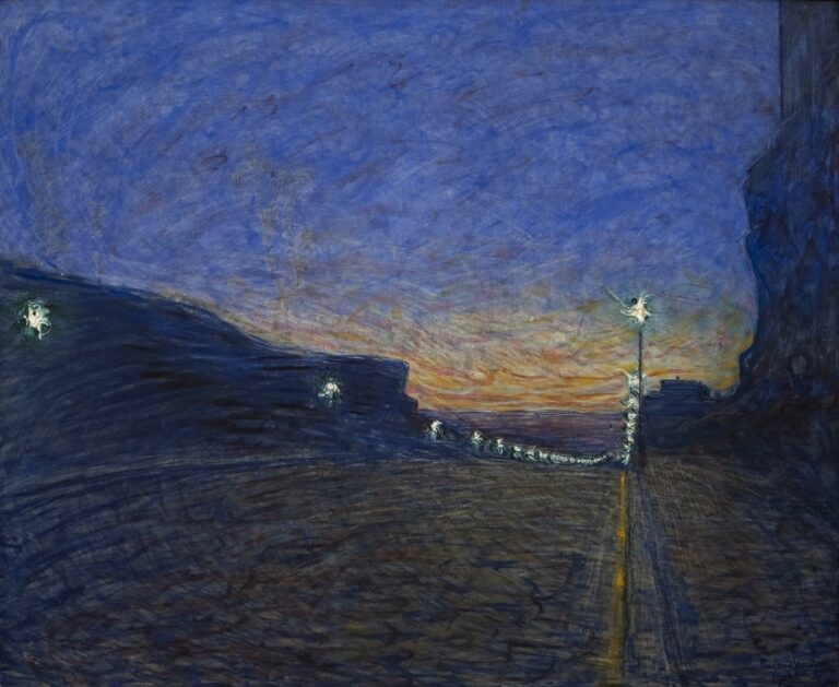 Eugène Jansson - a walk in the blue-painters footsteps - The Thiel Gallery